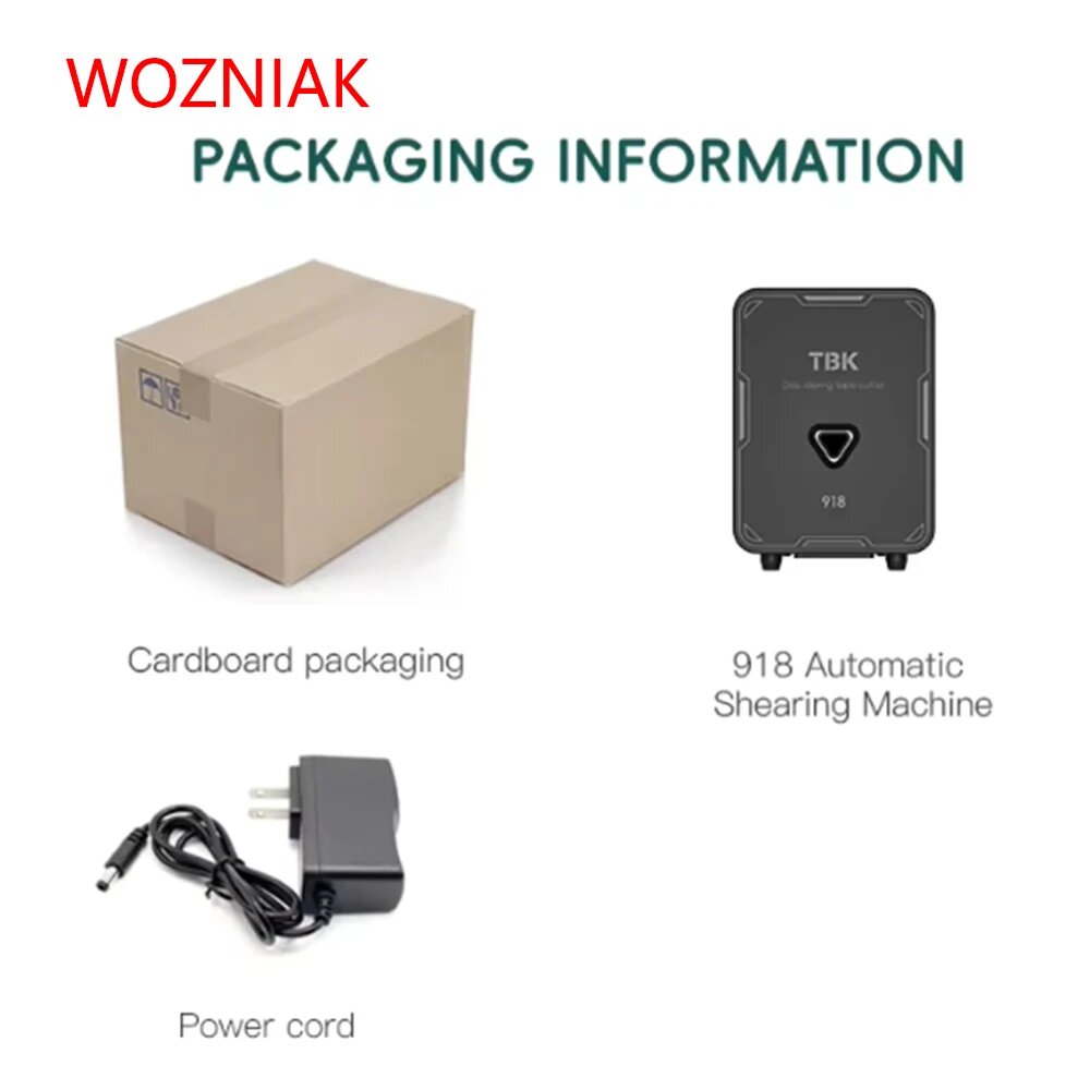 Автоматическая машина для резки оловянной ленты Wozniak 220V EU
