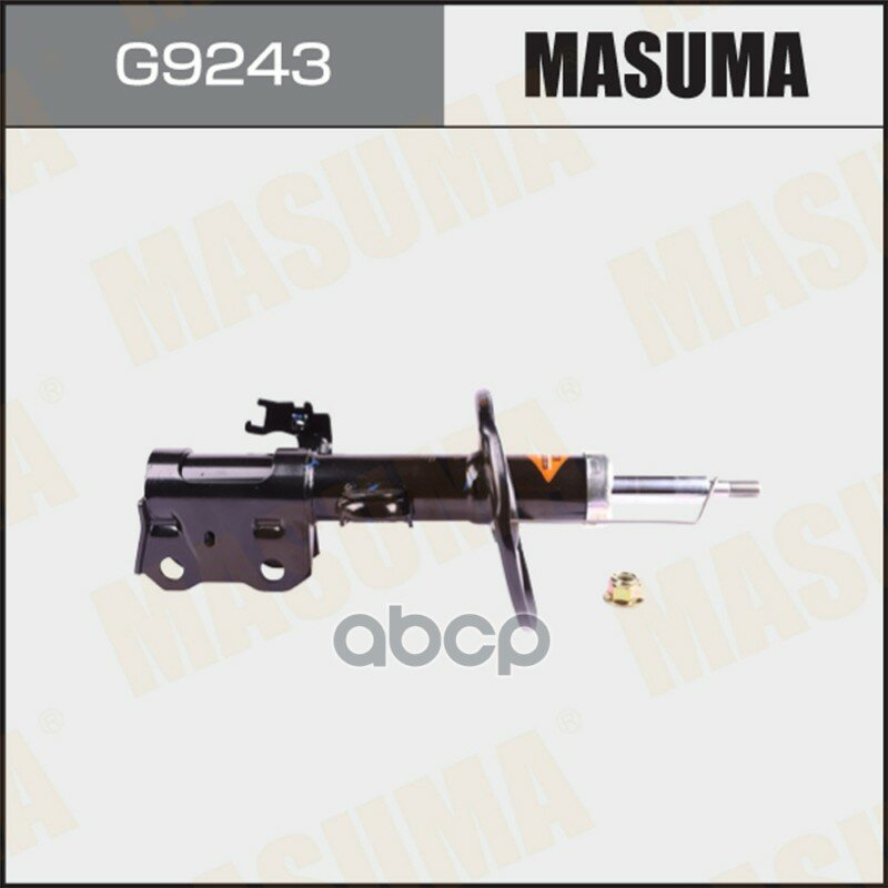 Амортизационная стойка газомасляная MASUMA NEW (KYB-339243) (1/4) L Masuma арт. G9243