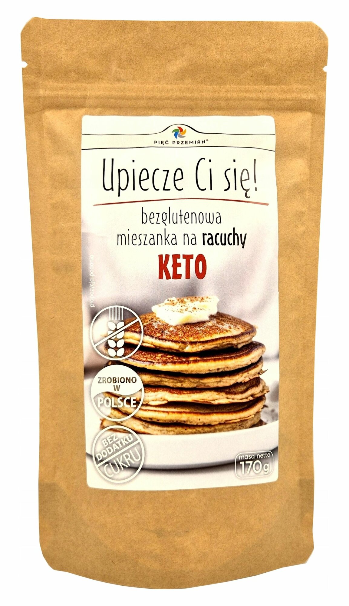 Безглютеновые кето-блины Piec Przemian, 3шт x 170 г
