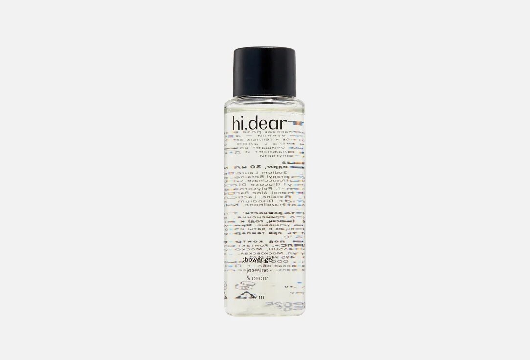 Hi, dear Jasmine & Cedar Гель для душа 30 мл