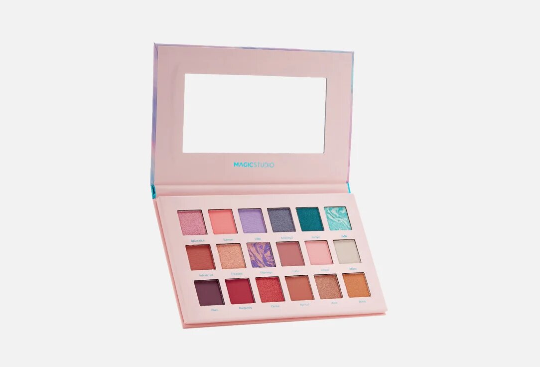 MAGIC STUDIO 18 Eyeshadow Палетка теней 18 г Sweet pastel