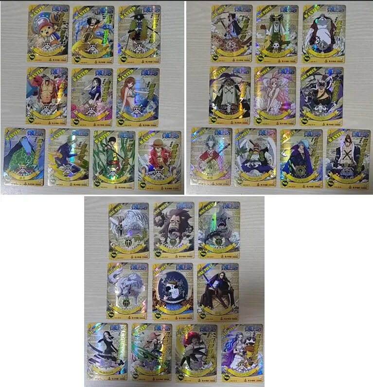 Коллекционные карты One Piece Bandai Nami Hancock Yamato Robin Luffy Sanji Zoro Ace Brook SR-30pcs