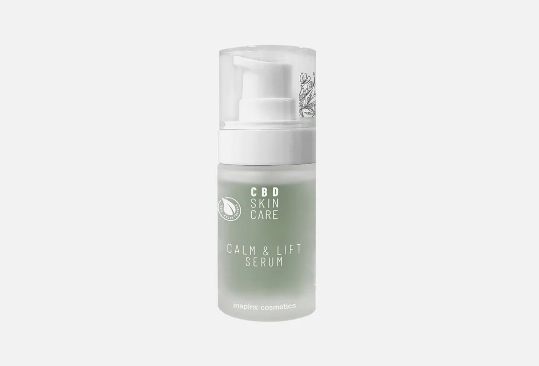 Inspira Cosmetics CBD Skin Care CALM & LIFT Serum Лифтинг-сыворотка для лица 30мл