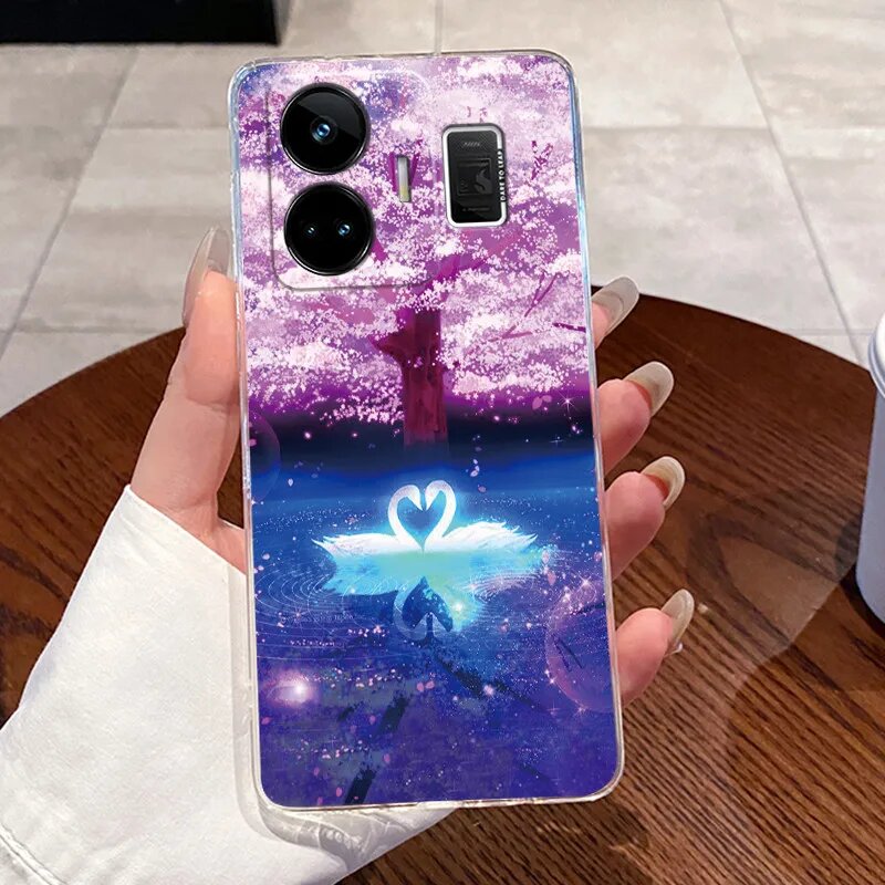 Чехол для Realme GT Neo 5 Neo 5 SE GT3, эстетический модный чехол с милым TPU-TPU425, Realme GT Neo5