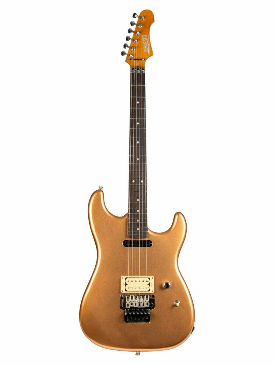 Электрогитара JET JS-700 CPR HS, Stratocaster, корпус тополь запеченный, 22 лада, HS, 1V