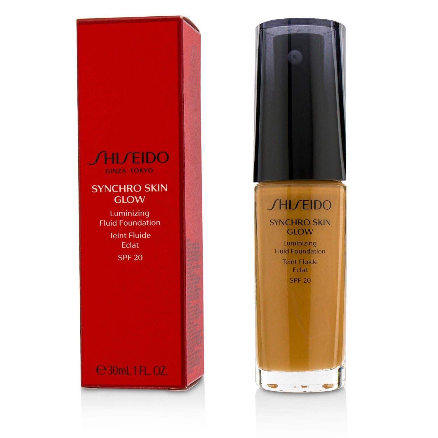 Shiseido Synchro Skin Glow Luminizing Fluid Foundation SPF20 Neutral 5