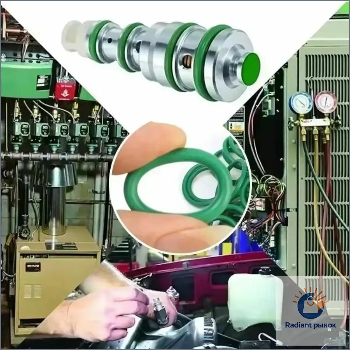 Комплект уплотнительных колец для кондиционера — фото 1