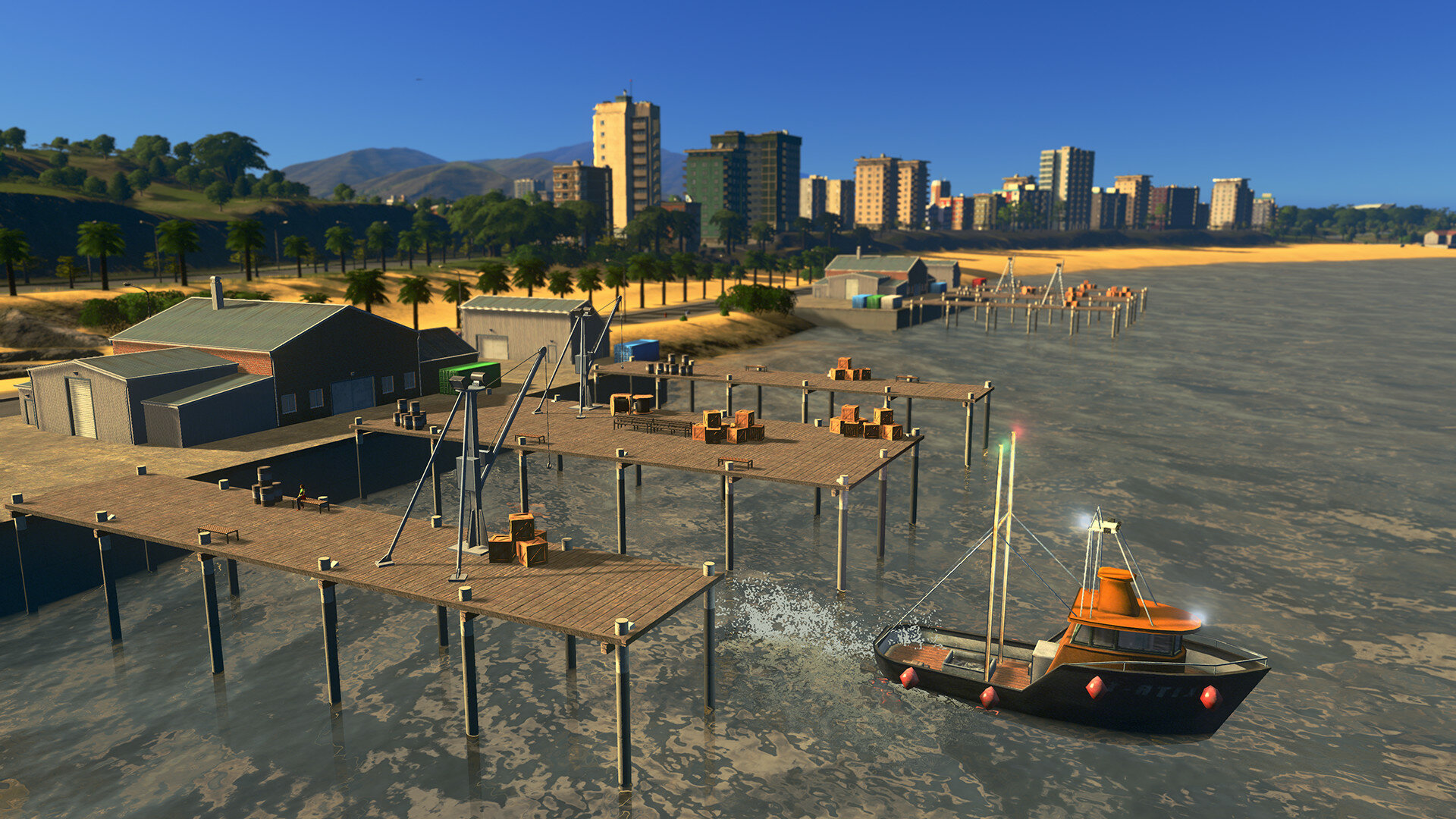 Cities: Skylines Sunset Harbor DLC, Все страны — фото 1