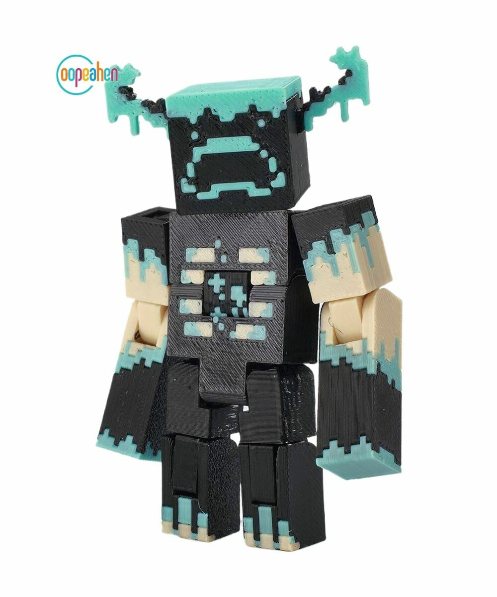 Держатель для фигурки Minecraft, подвижный шарнирный элемент, игрушка-печать, 8 см, для детей. подвижная фигурка шарнирный держатель игрушка 8 см