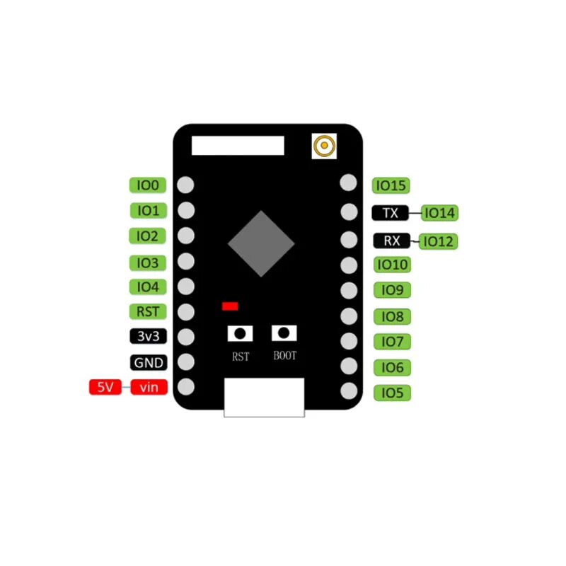 Модуль ESP32-C5 WiFi6 Bluetooth 5 — фото 1