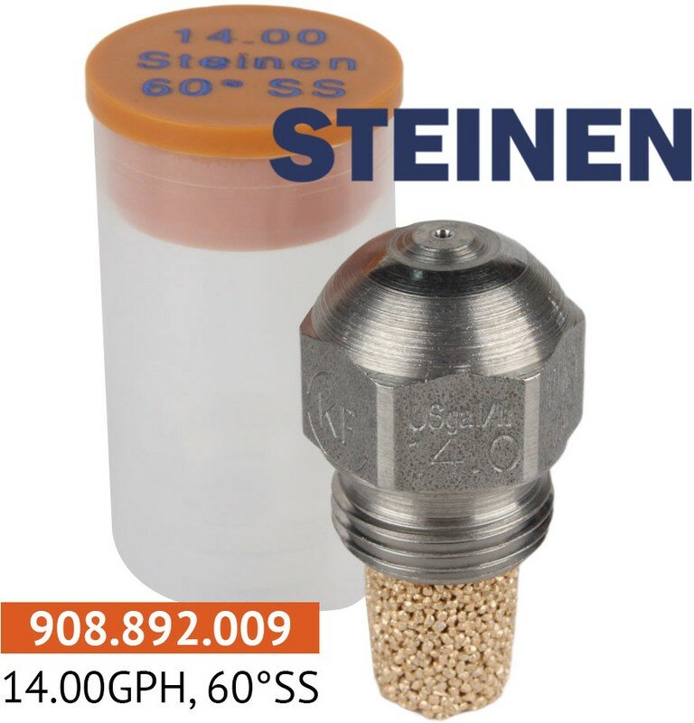 Форсунка Steinen для горелок OD 14.00GPH,60SS 0986SS0-14