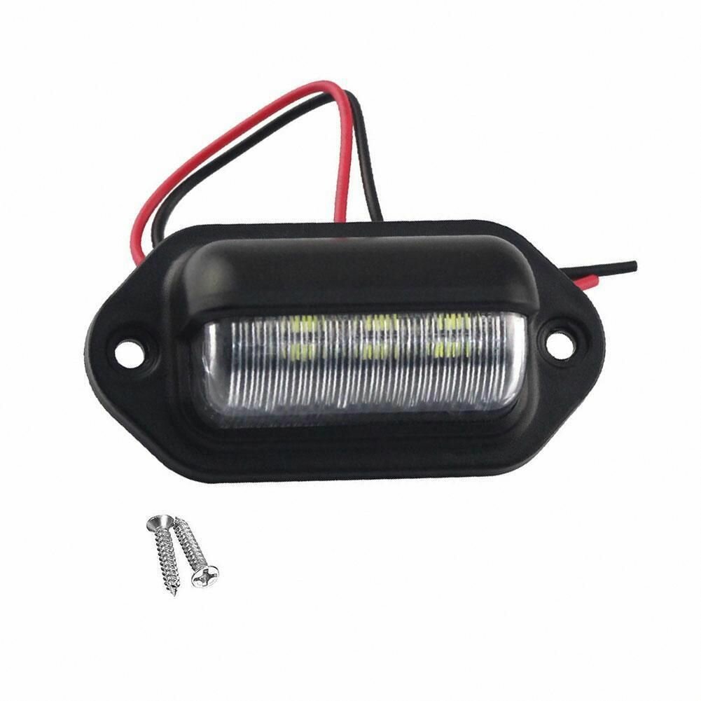 Универсальная светодиодная подсветка номера для авто / 12-24V / комплект 1/2шт.