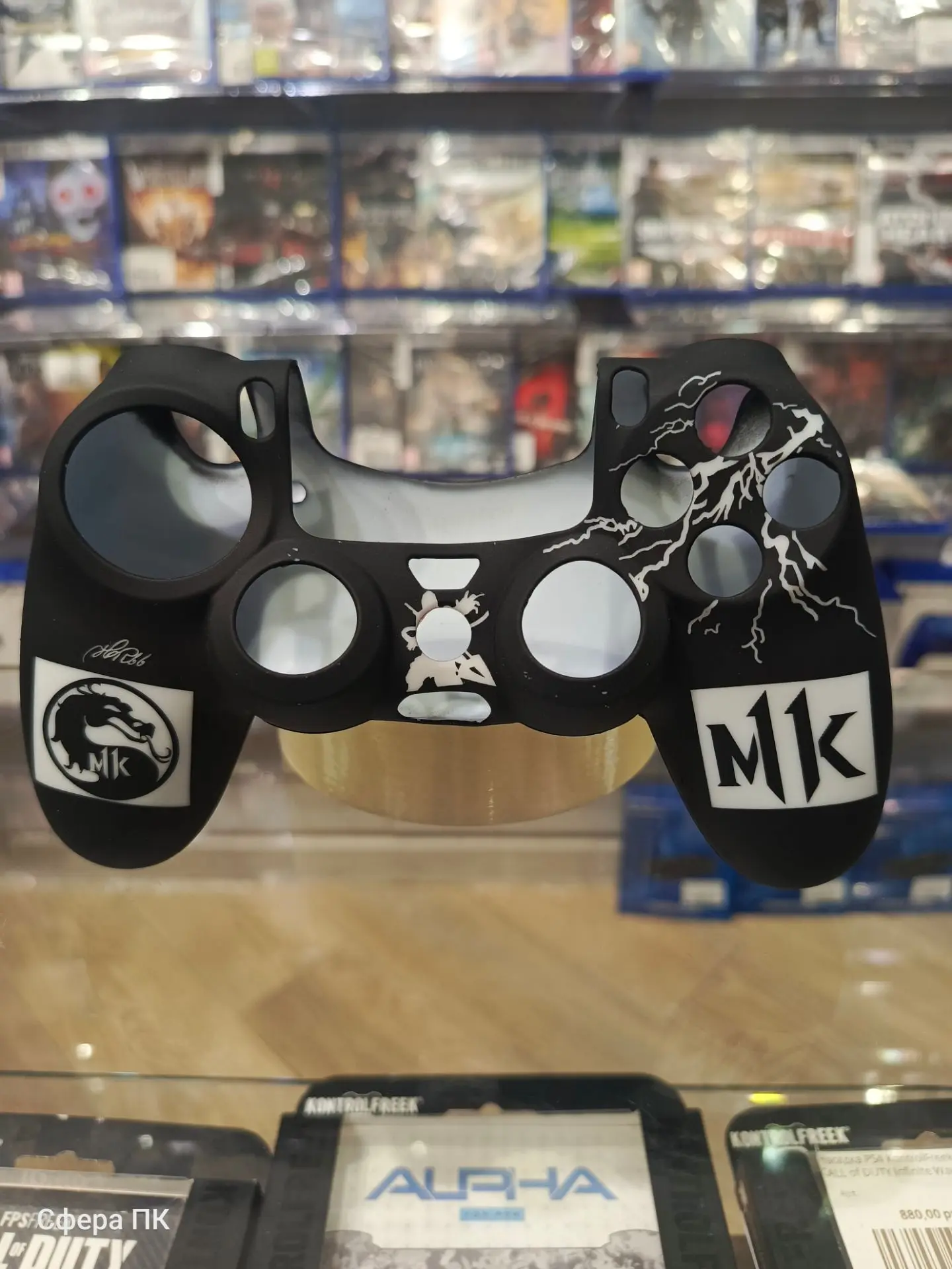Чехол защитный PS4 Silicone Case for Controller Mortal Kombat (MK) |90(SPC)