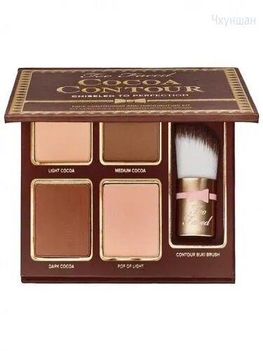 Качественная палетка Cocoa Contour для контуринга от Too Faced