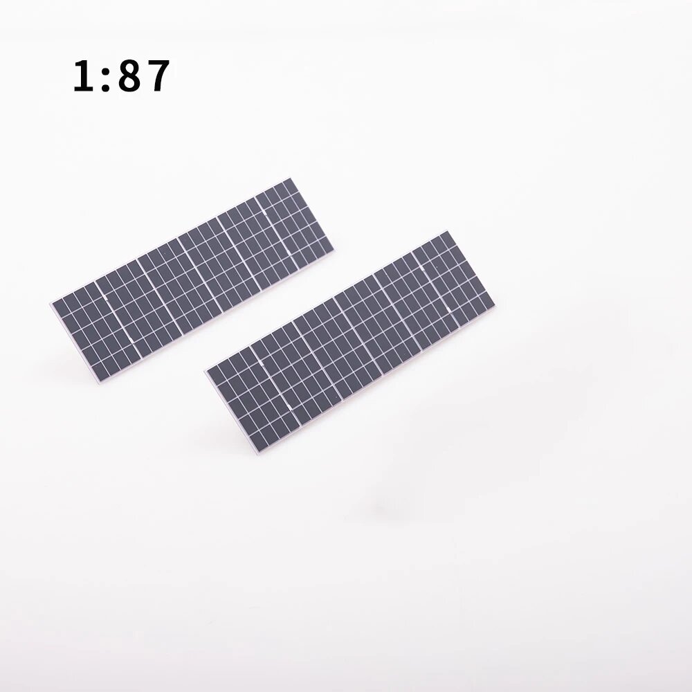 Набор для сборки миниатюрных солнечных панелей TERAYSUN 1/64 1/87 2PCS 1-87 Scale