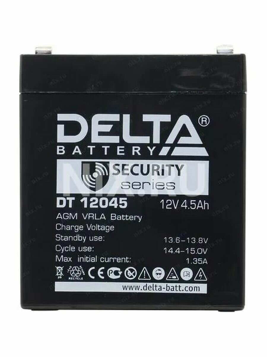 Аккумулятор DELTA 12В 4,5А/ч