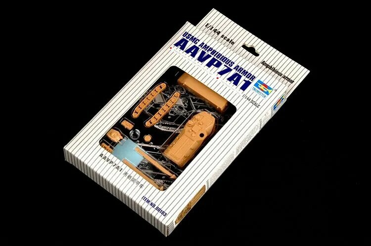 Trumpeter 00103 1/144 Амфибийная броня морской пехоты США AAVP7A1 Пластиковая модель