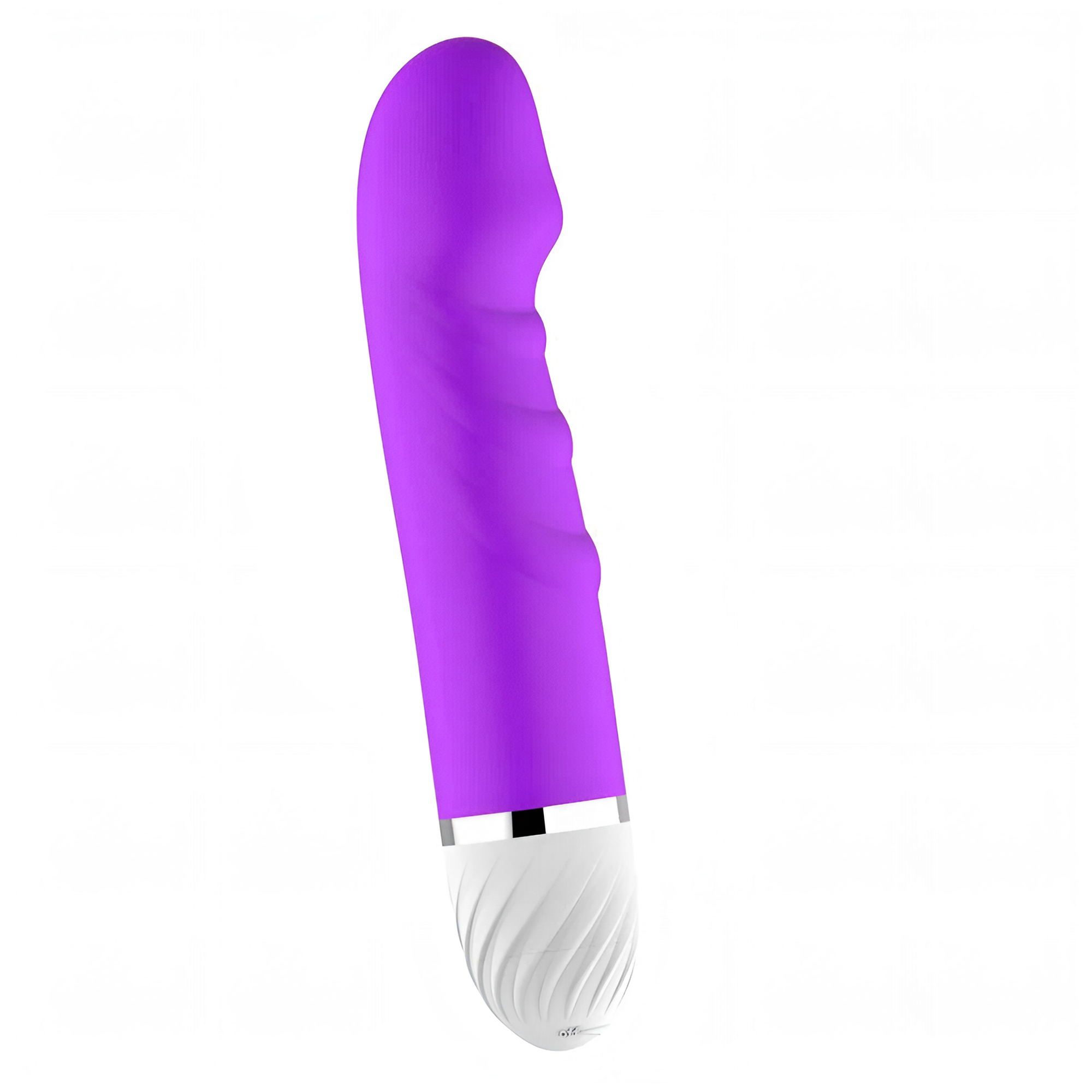 Вибратор OnOna Magic Stik, для точки G, с рельефом, фиолетовый, 17см