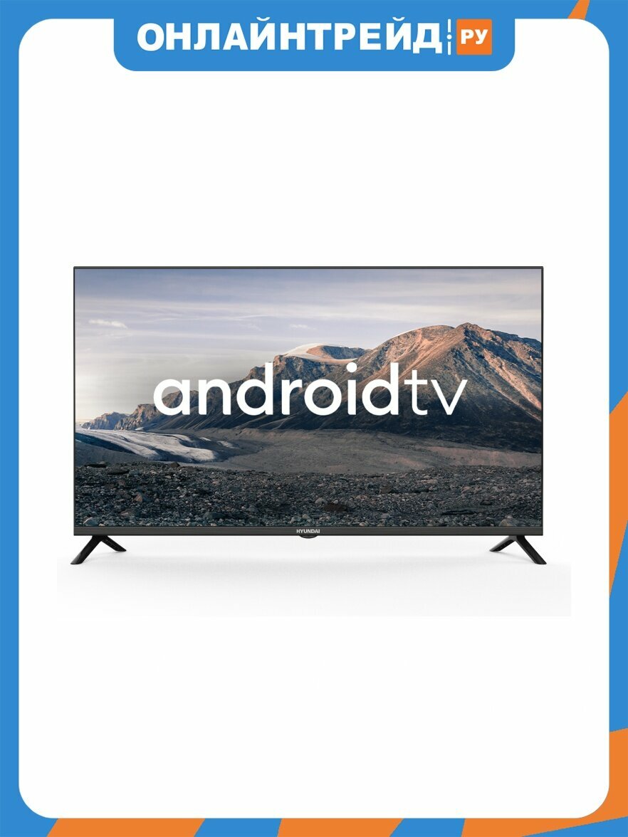 Телевизор Hyundai H-LED40BS5002, Android TV, черный