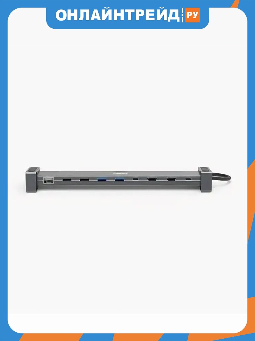 Разветвитель Hama USB-C H-200145, 9 портов, Серый