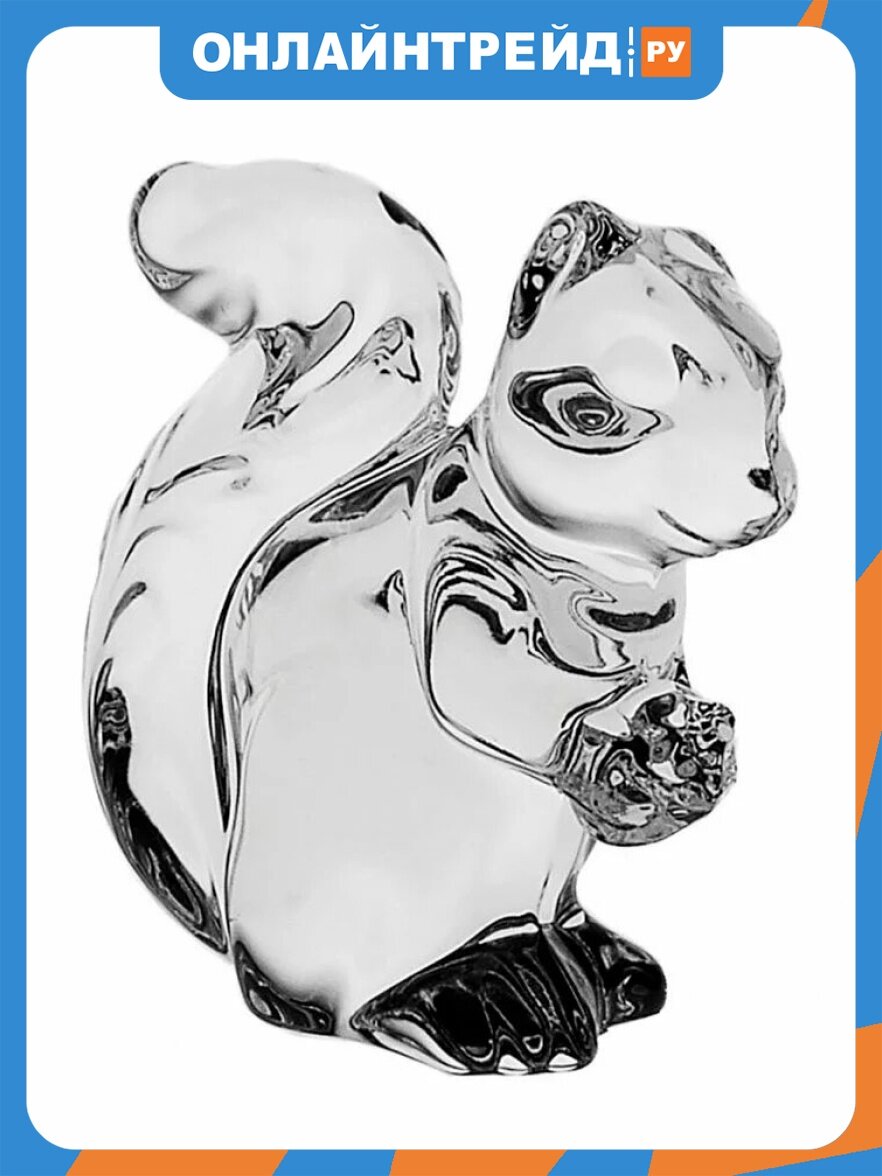 Фигурка Crystal Bohemia "Белка", 8,6 см