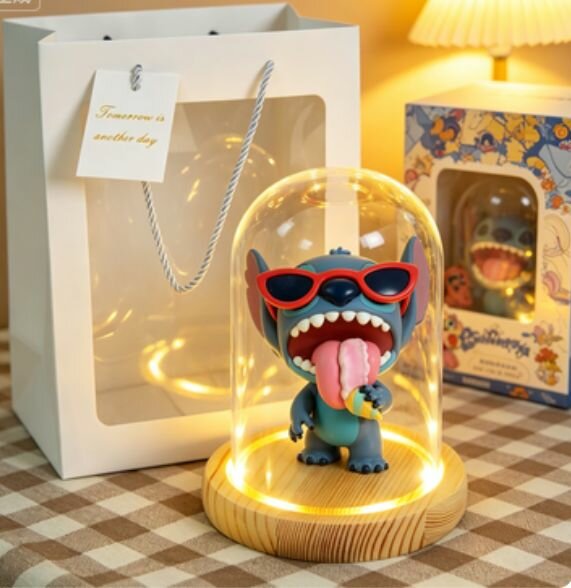 Фигурка Лило и Стич / Lilo and Stitch Summer Stitch (10см) Издание в подарочной коробке