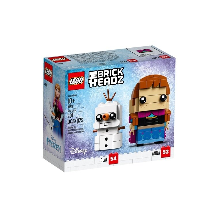 LEGO Квадратные головы Анна и Олаф Пластиковые конструкторы 0-300 шт. 41618