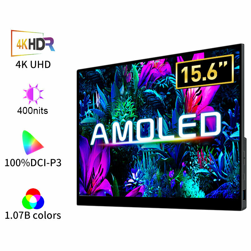 15.6" Портативный монитор VCHANCE SU15O 3840x2160 OLED, 60 Гц