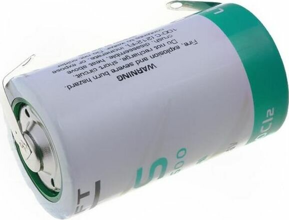 Батарея SAFT-NIFE LS 33600 CNR литиевая 3,6В 16000мАч 33,5x61,5мм плоские выводы под пайку, 1шт