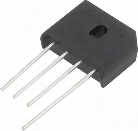 Диодный мост DC KBU8M однофазный Urmax: 1кВ Ifsm: 175А KBU If: 8А THT 1шт