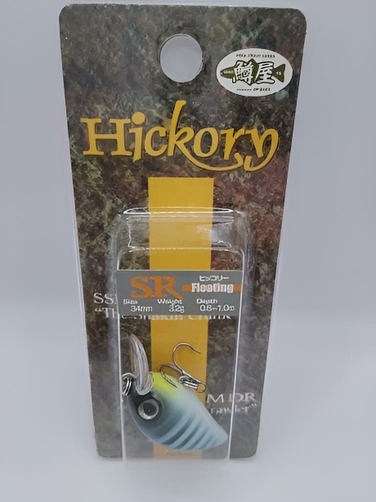 Воблер ZipBaits "Hickory SR", крэнк, плавающий, ультралайт, 3,2 г