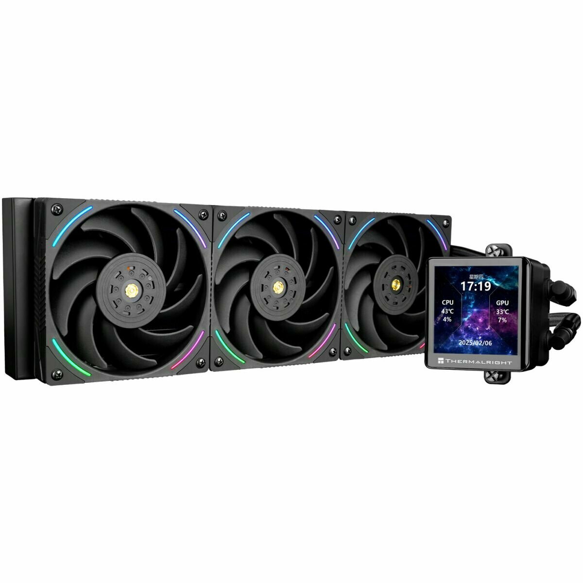 Система водяного охлаждения для ПК Thermalright F-VISION-360-BL-ARGB-V2 120 мм A-RGB