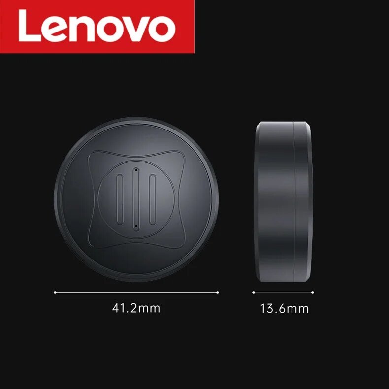 Мини-GPS-трекер Lenovo с сильным магнитом, умная система глобального позиционирования, отслеживание в реальном времени для автомобиля, велосипеда, детей, домашних животных