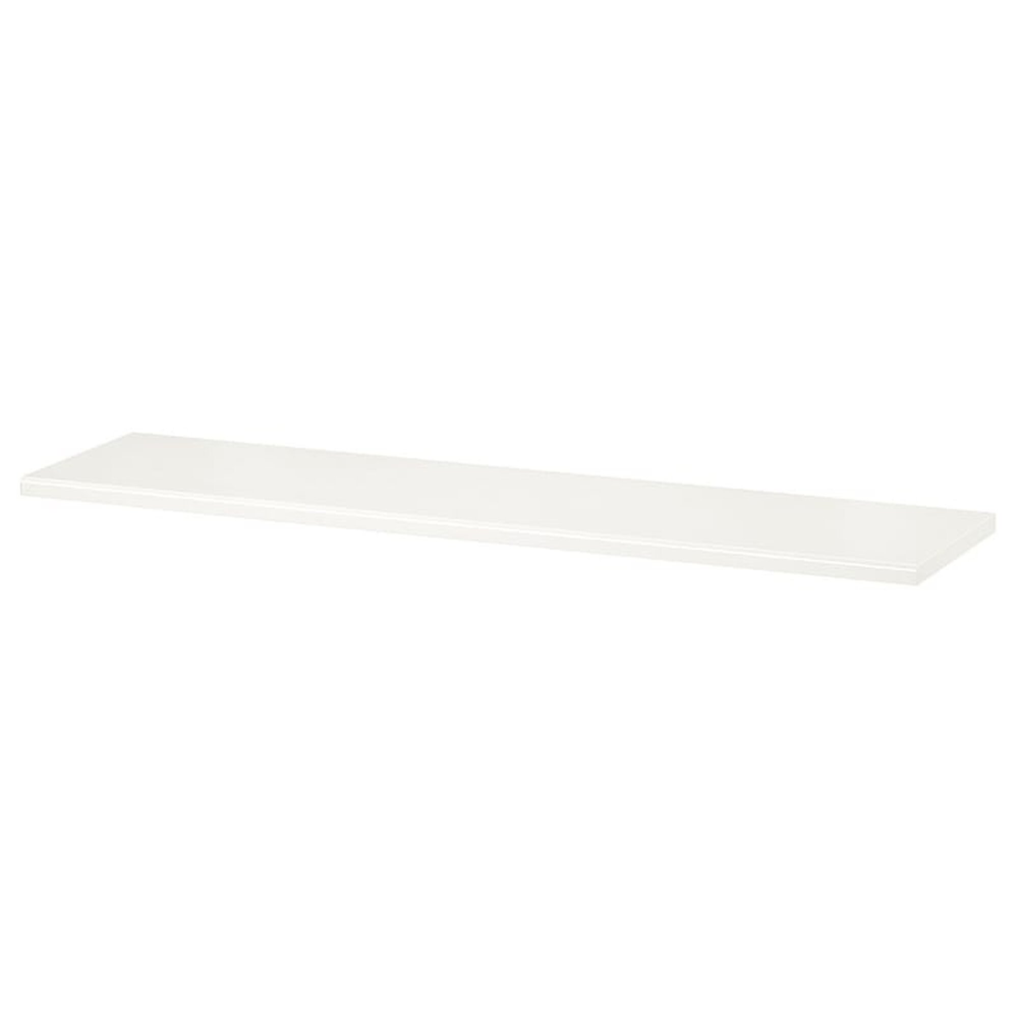 Полка IKEA TRANHULT, белая морёная осина, 120x30 см 604.548.99