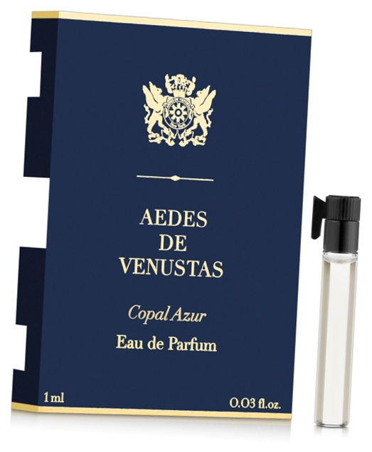 Aedes De Venustas Copal Azur 1 мл миниатюра парфюма - Аедес Де Венустас Копал Азур унисекс