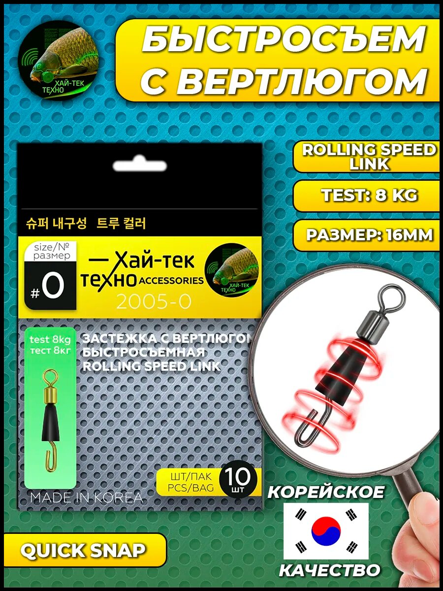 Быстросъем для рыбалки