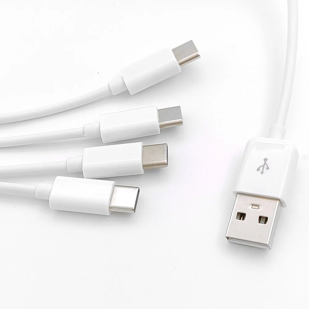 USB-кабель для передачи данных 50 см White Type-C
