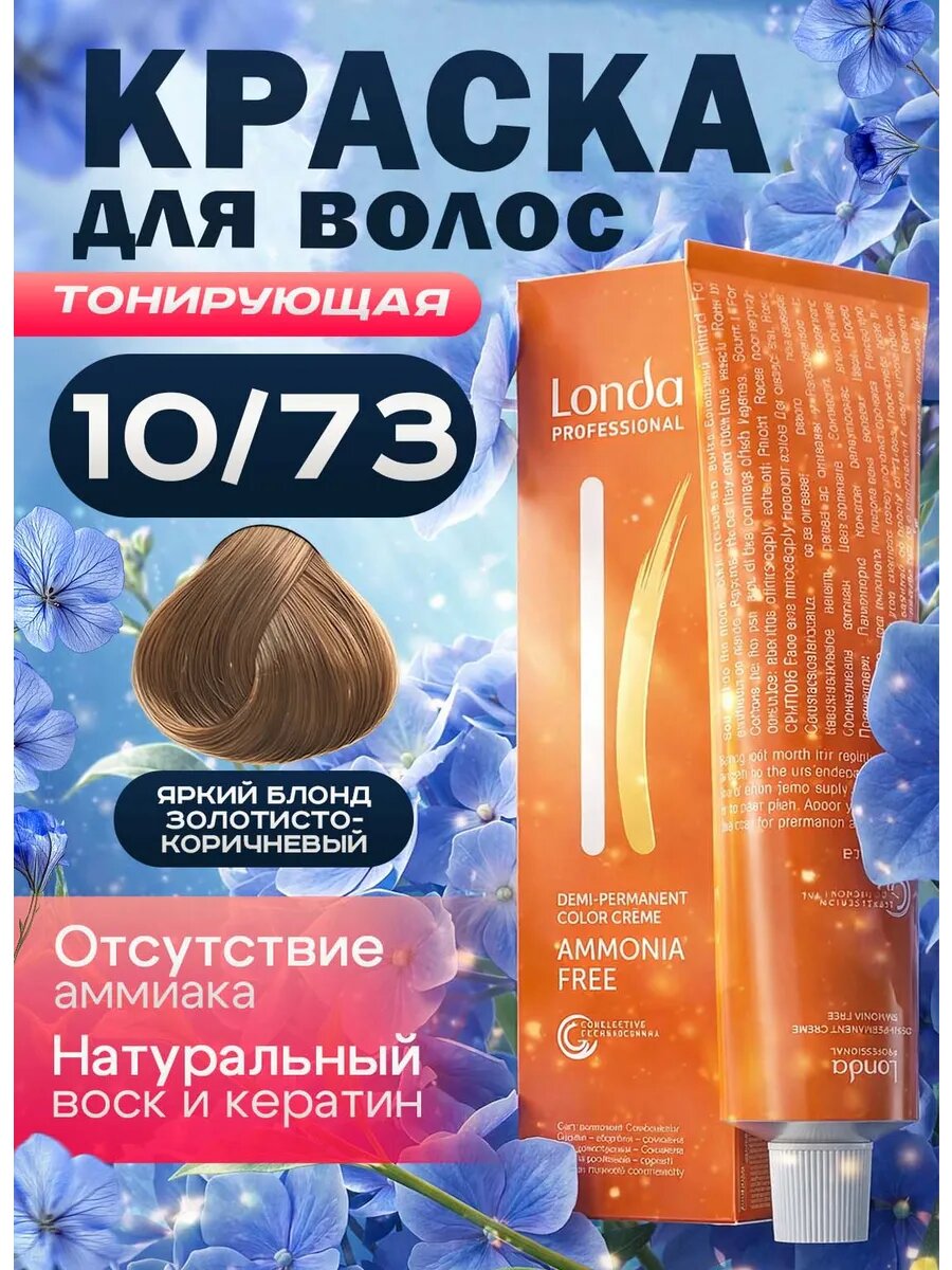 Тонирующая краска для волос профессиональная без аммиака