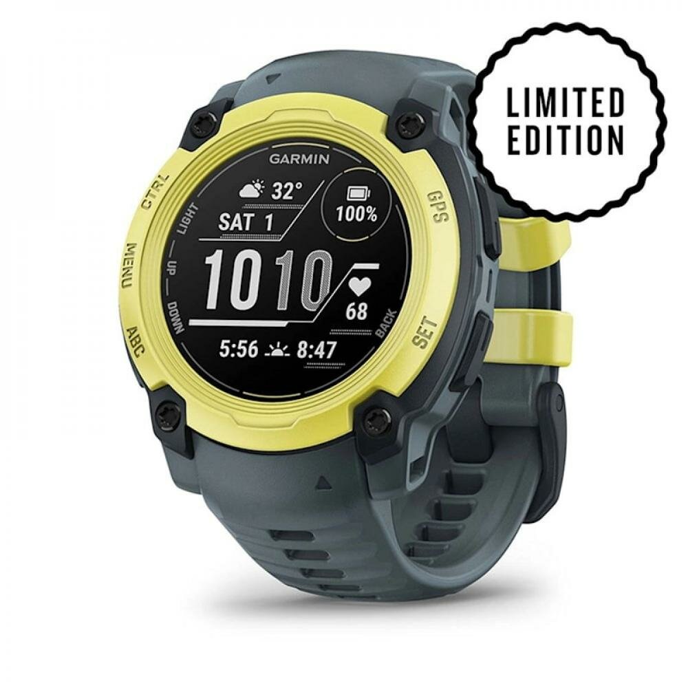 Умные часы Garmin Instinct E – 40 mm Electric Lime with Twilight Band (010-02932-01)