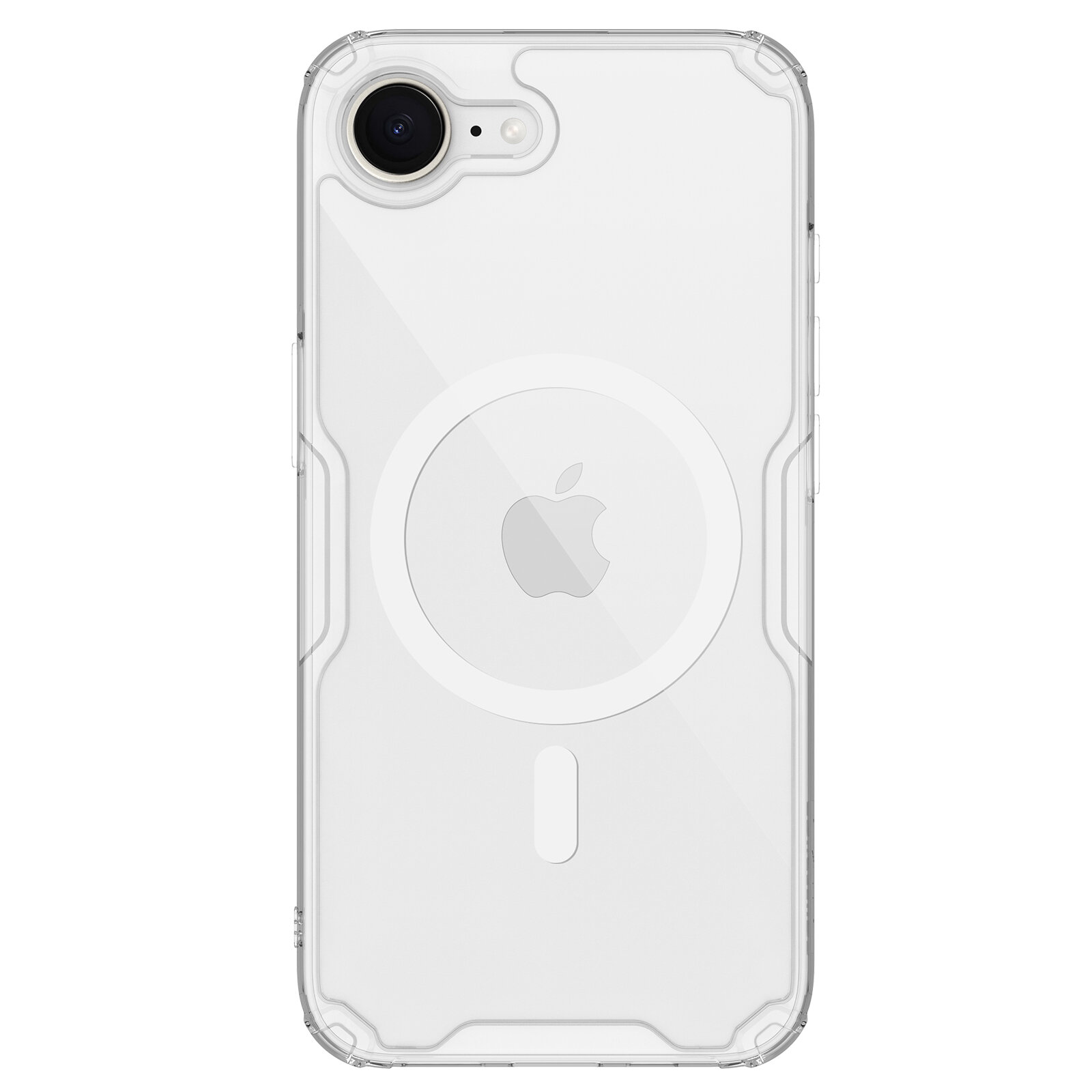 Чехол усиленный от Nillkin с поддержкой MagSafe для iPhone 16e и iPhone 17e, серия Nature TPU Pro Magnetic