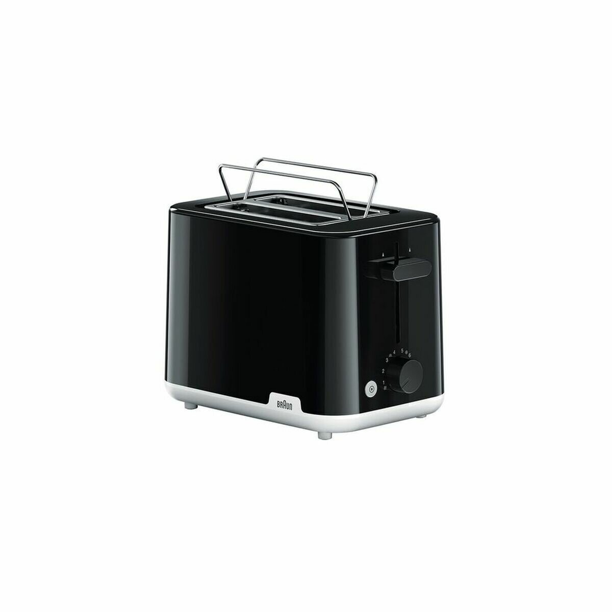 Braun Тостер HT1010BK 900 Вт тостов - 2, черный