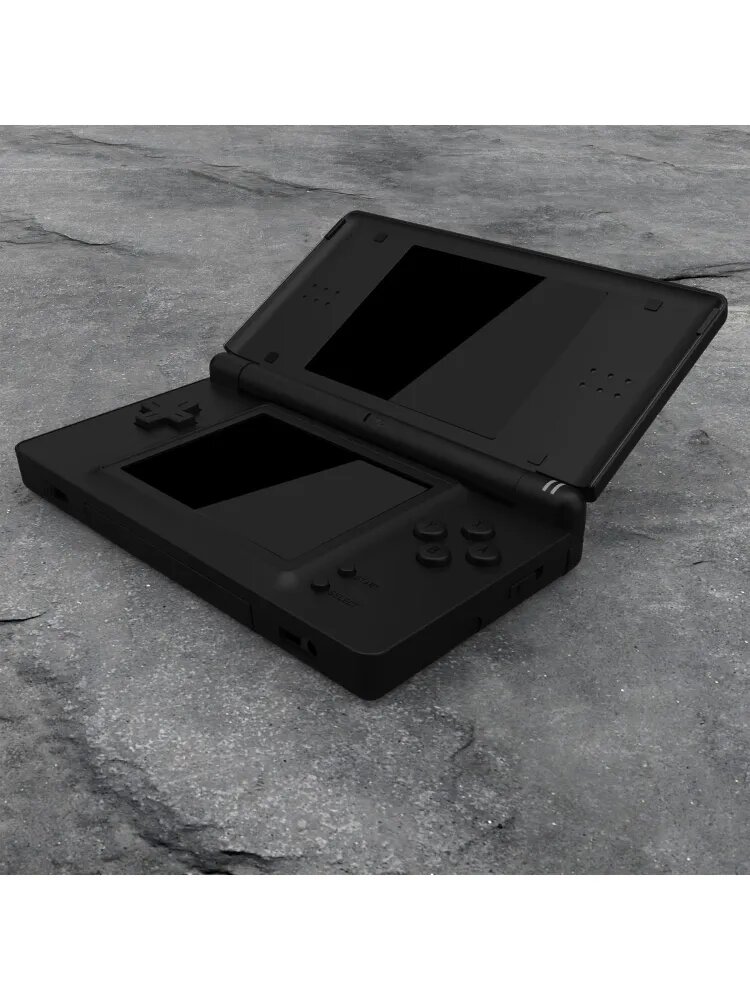 EXtremeRate сменный полный корпус для Nintendo DS Lite NDSL, комплект с кнопками и экранной линзой; кастомизация консоли, защита и обновление, для ремонта и улучшения, консоль не входит