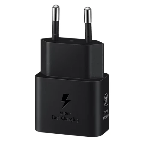 Samsung EP-T2510NBEGEU Зарядное устройство USB (Вх. AC100-240V, Вых. DC5V/9V, 25W, USB-С) — фото 1