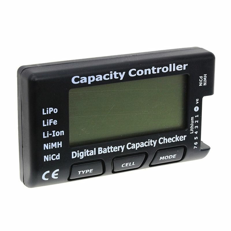 Цифровой тестер емкости аккумулятора RC CellMeter 7 Cellmeter-7 Li-Ion NiMH Nicd с функцией балансировки