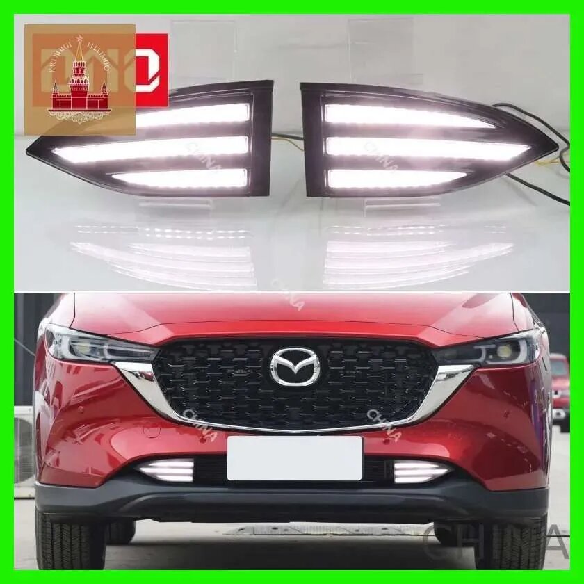 Фара автомобильная, Огни дневные ходовые, арт. D-CX5-2022/three1-111-AAA