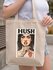 Сумка шоппер PRINTSHOT, фактура рельефная, бежевый
