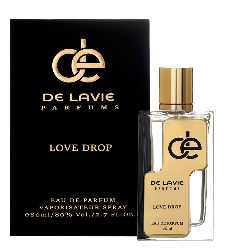 Парфюм для женщин и мужчин Де Лави Парфамс Лав Дроп 80 мл / De Lavie Parfums Love Drop