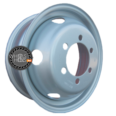 SRW Газель 16x5.5 6x170 et106 dia130 Silver