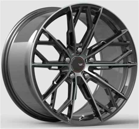 Race Ready Technology CSSYA3385 18x8 5x112 et40 dia66.6 Чёрный глянцевый с проточкой