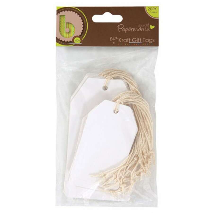 Набор бирок из крафт-бумаги DOCRAFTS PMA174301